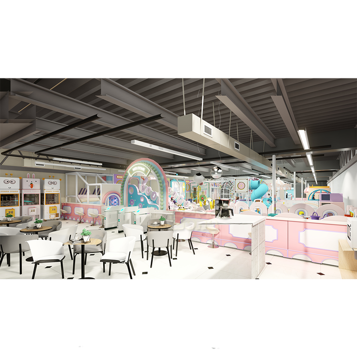 300Sqm Pastel Color Commercial Children Park Indoor Playground Toddler ...