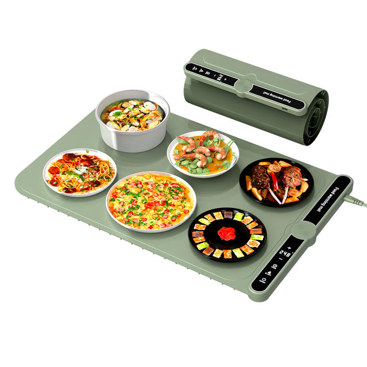 2025 New Design Flexible Warmer Pad Portable Warm Pizza Plates Tray ...