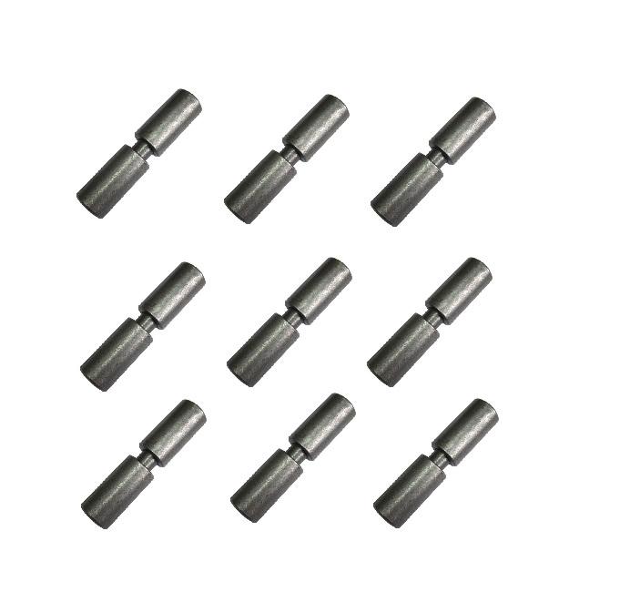 Solid Steel Gate Hinges - Durable and Modern Design