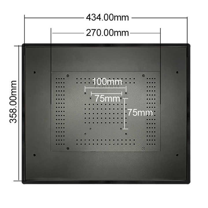 19 Inch All in One Industrial Computer Panel PC Touch Screen DDR3 SSD ...