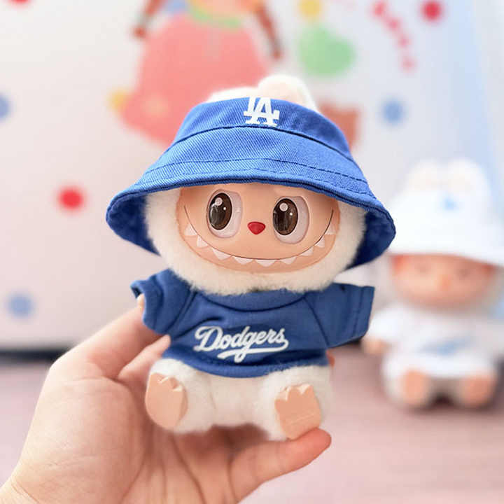 100% Authentic Popmart Original Labubu Doll Clothes 17CM 40CM Keychains ...