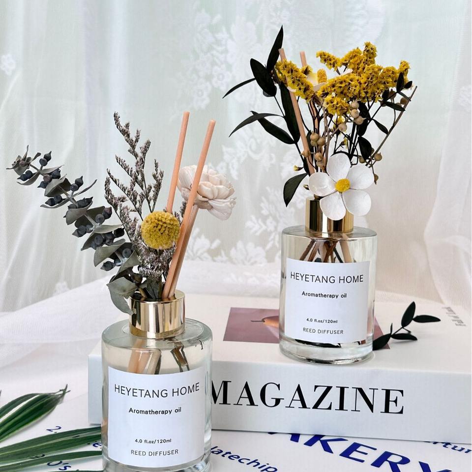 Home Fragrance Diffuser Set Multi-Homed Featuring Stick Glass Bottle ...