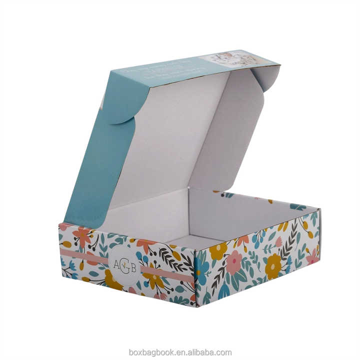 Paperboard Rigid Durable Shipping Carton Boxes Color Printing Easy Fold ...