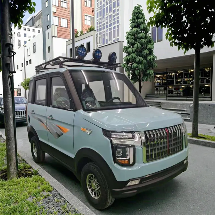 2025 Ruwei Manufacturer's Chinese 4-Seater Adult Ev with Vacuum Tire ...