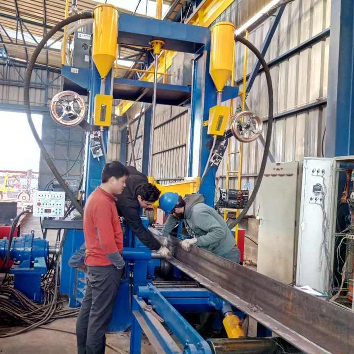 H Beam 3 in 1 Machine - Assembly, Straightening, Welding