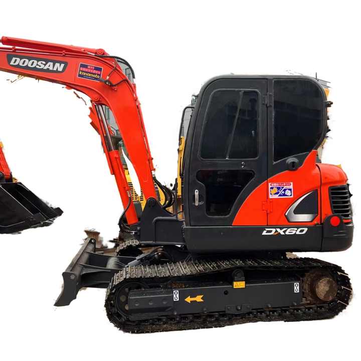 Doosan Dx60 Excavators - Reliable Small Diggers from Korea