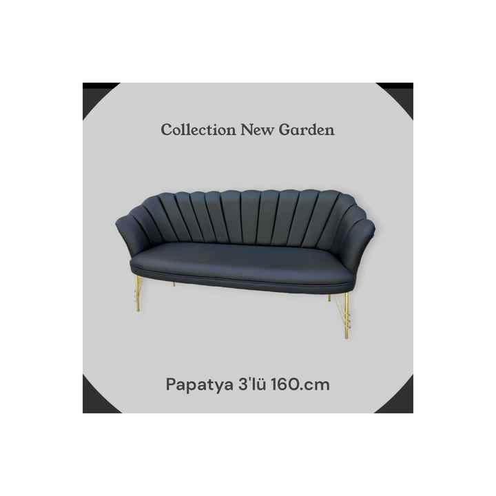 3-Piece Leather Office Chair Cafe Chair Waiting Room Chair Tea Set ...