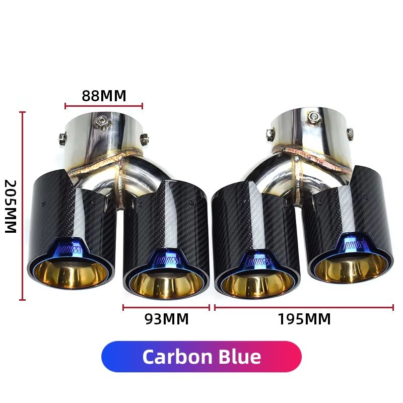 DEX Car Exhaust Tip for BMW M240 M340 M440 G20 G21 G23 G42 M Power Quad ...