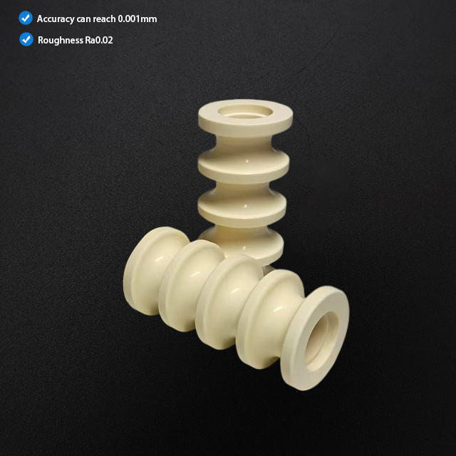 Alumina Ceramic Threaded Spacer Rod-Industrial Ceramic Cutting ...