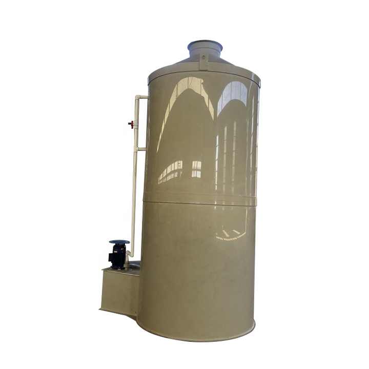 PP Acid Gas Purification Spray Tower Filter for Flue Gas ...