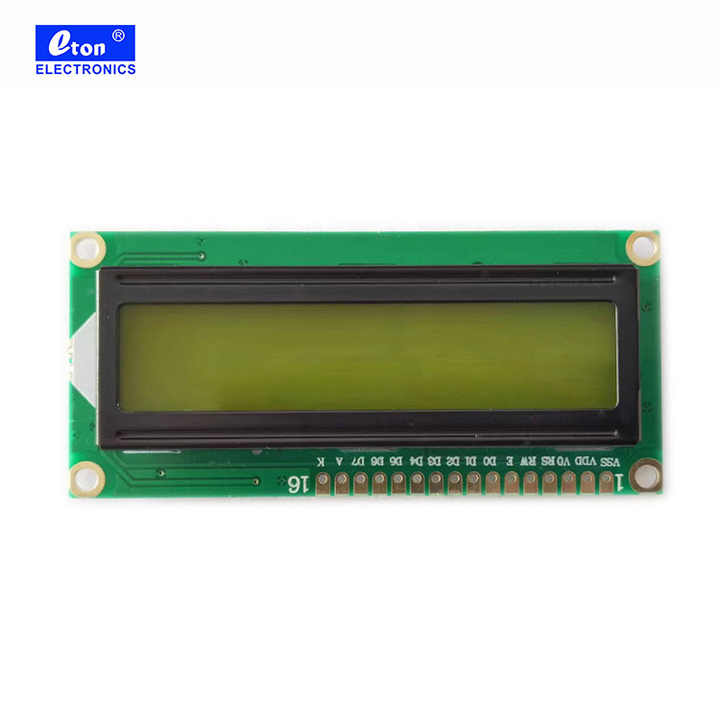 16x2 Character LCD Display Module with Cob LED Backlight 1602A 5V Blue ...