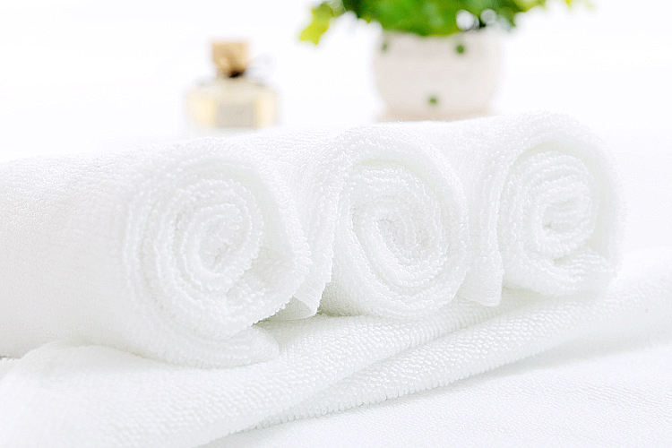 Wholesale Cotton White Rectangle Thick Hand Towels & Napkins 30x30cm 32 ...