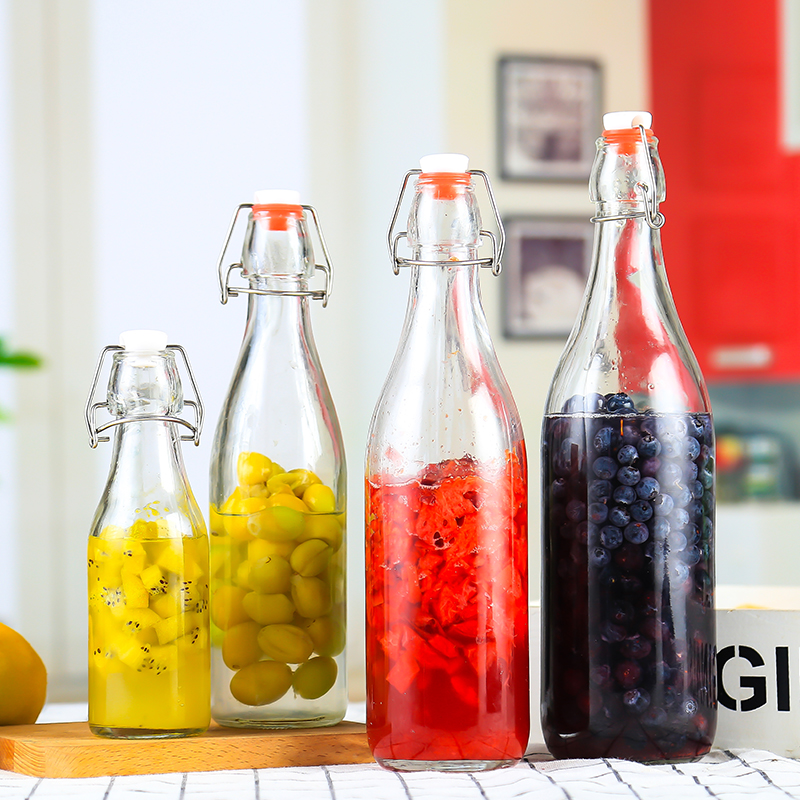 Glass Bottles for Carbonated Drinks - 2025 New Design