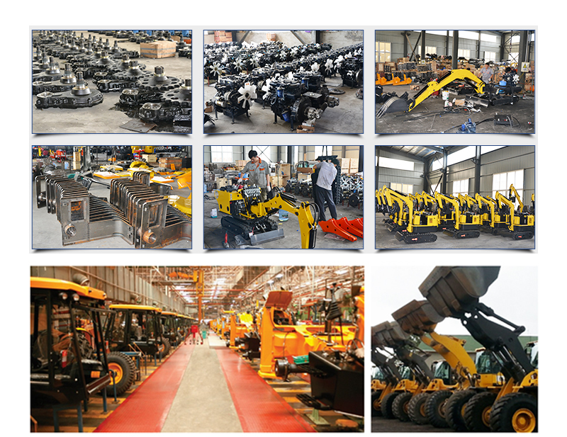 EPA china self-loading mini crawler transporter rubber track dumper ...