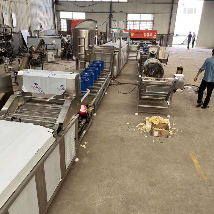 Potato Chips Production Line 500 Kg/h - High Efficiency