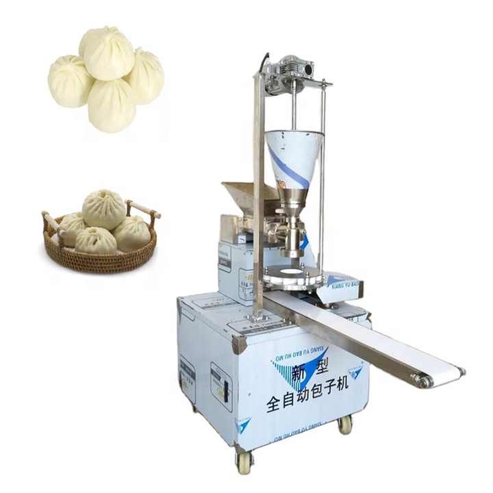 Siopao Making Momo Folding Machine Chinese Baozi Bao Bun Machine ...