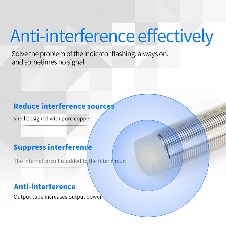 12V or 24V dc 3-wire M18 PNP series inductive proximity sensor Products from Shenzhen Jimou ...
