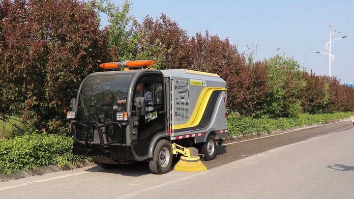 Baiyi-cs60 Mini Street Sweeper - Efficient Road Cleaning