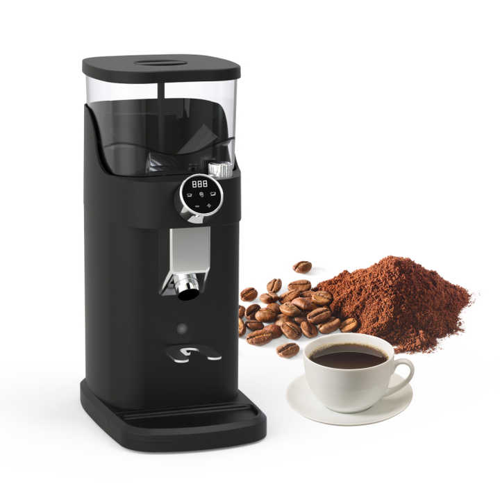 Professional Electric Speed Adjustable Big Flat Burr Grinder Machine ...