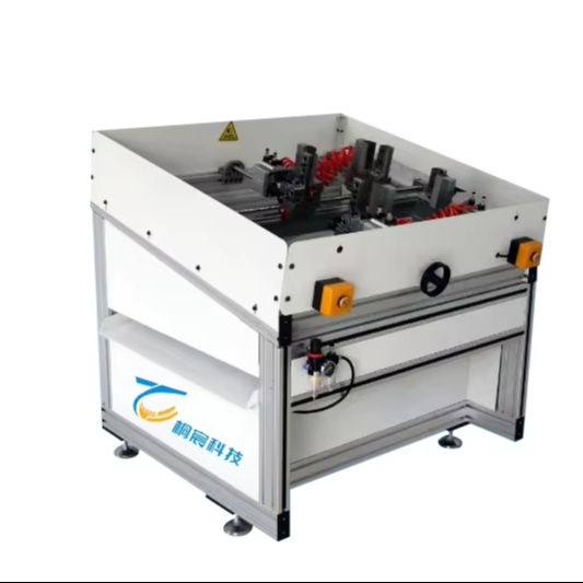 air Filter Angle Cutting MachineTrimming Machinesealing Machine ...