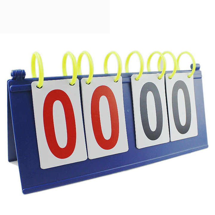 Volleyball Flip Scoreboard - Manual Scorekeeping Solution