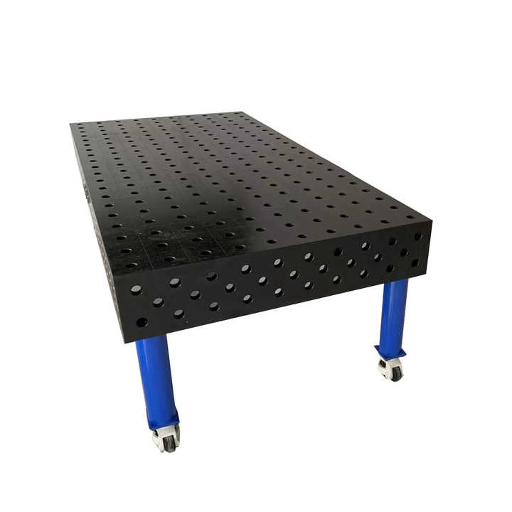 Modular Welding Table with Nitriding Process - Wear-Resistant D28 Grid ...
