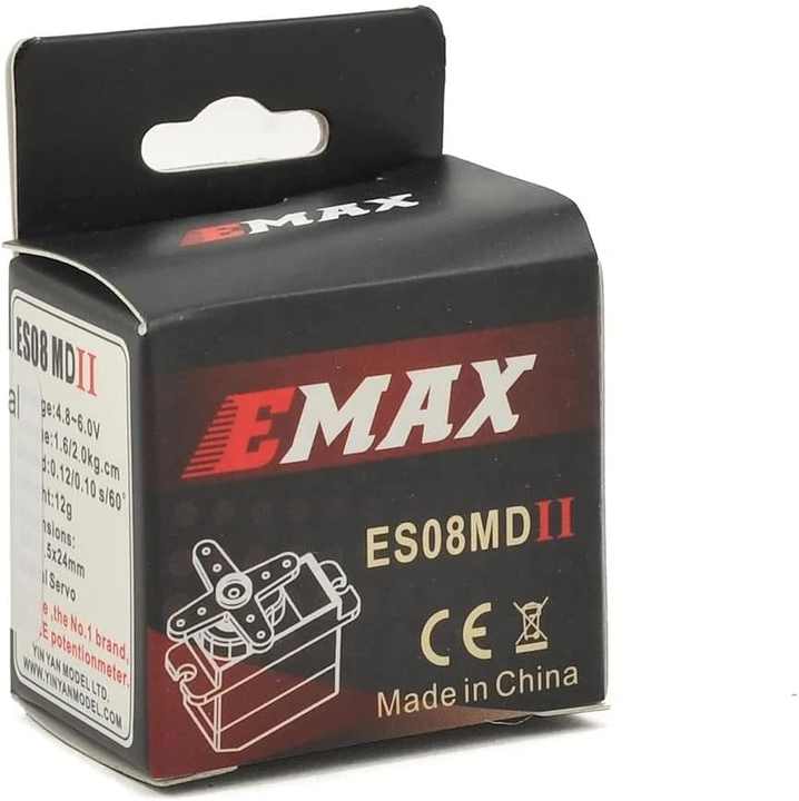 Official EMAX ES08MD II 12g ES08MDII Mini Metal Digital Servo for Fixed ...