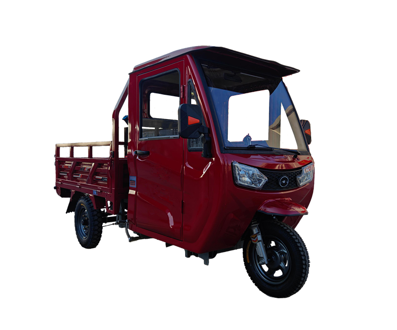 200cc 250cc Cargo Tricycle With Cabin Driving Room Three Wheel Closed ...