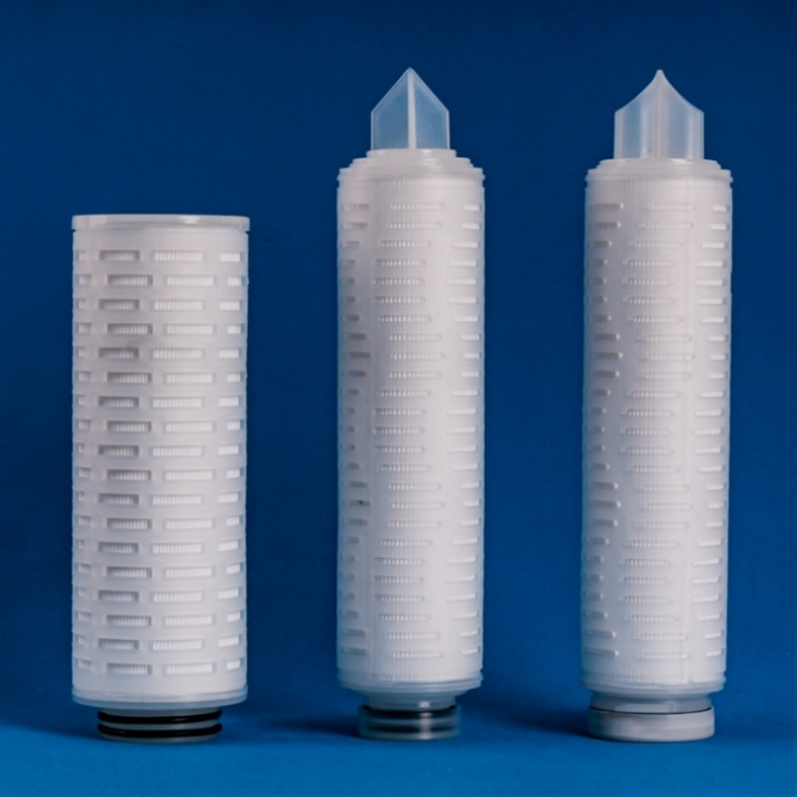 Pre-Wetted PTFE 0.01 Micron Air Filter Cartridge 0.74 m2 Hydrophilic ...