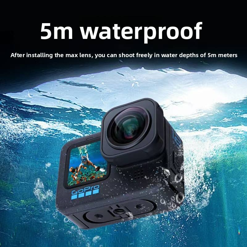 HD Wide Angle Lens Kit for Action 13 12 11 10 9 Mini MAX Optical Glass ...