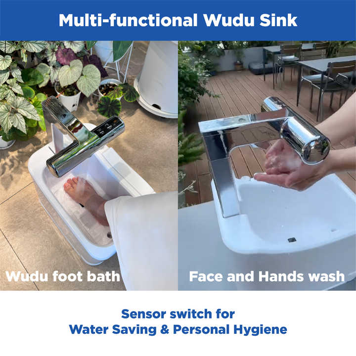 2025 New HDPP Muslim Wudu Basin, Durable Islamic Prayer Wudu Foot ...
