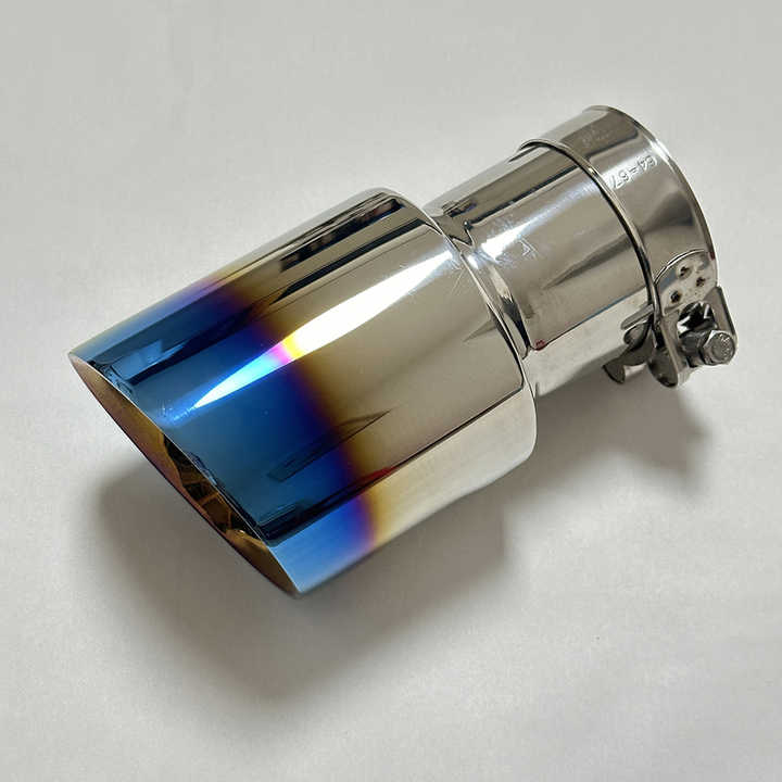CARS Attachment Exhaust Pipe Tail Pipe Muffler Sharp Tail Universal ...