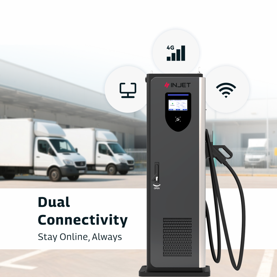 INJET Ultra 800kW DC Flexible Ultra Fast EV Charger 200V~1000VDC Output ...