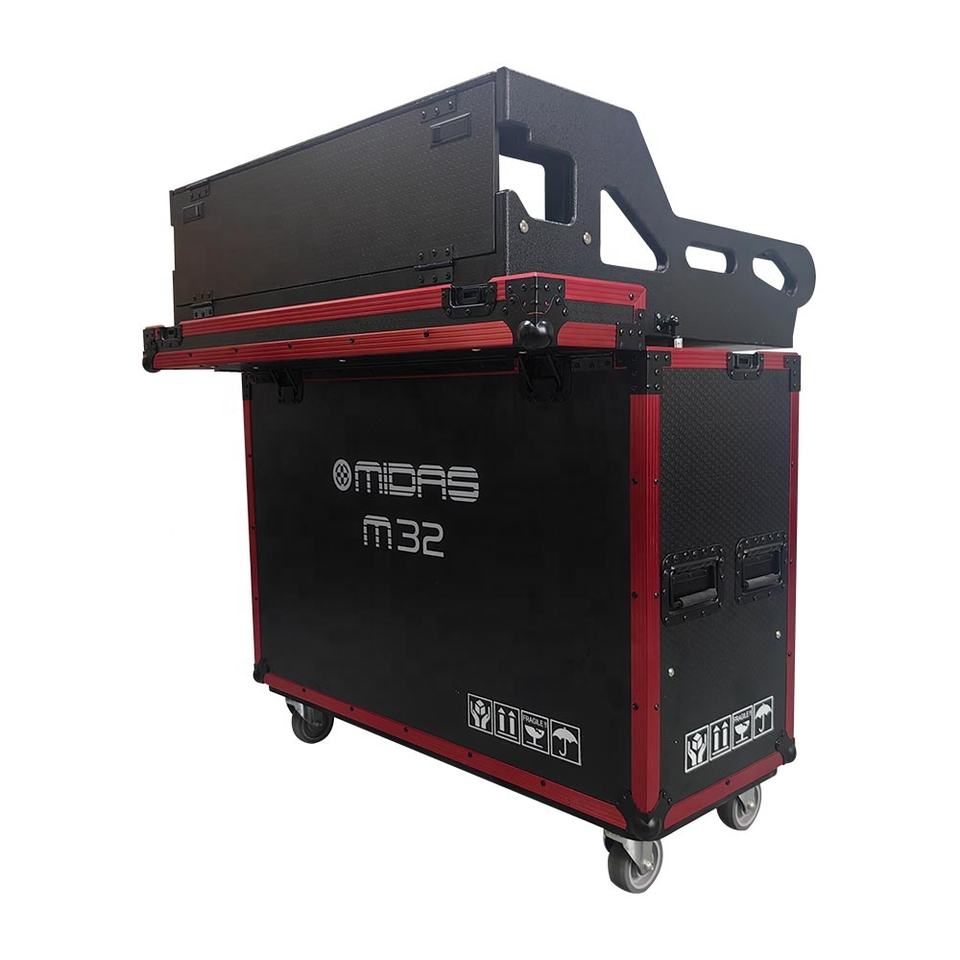 Customized Midas M32 Flight Case - Hydraulic Version