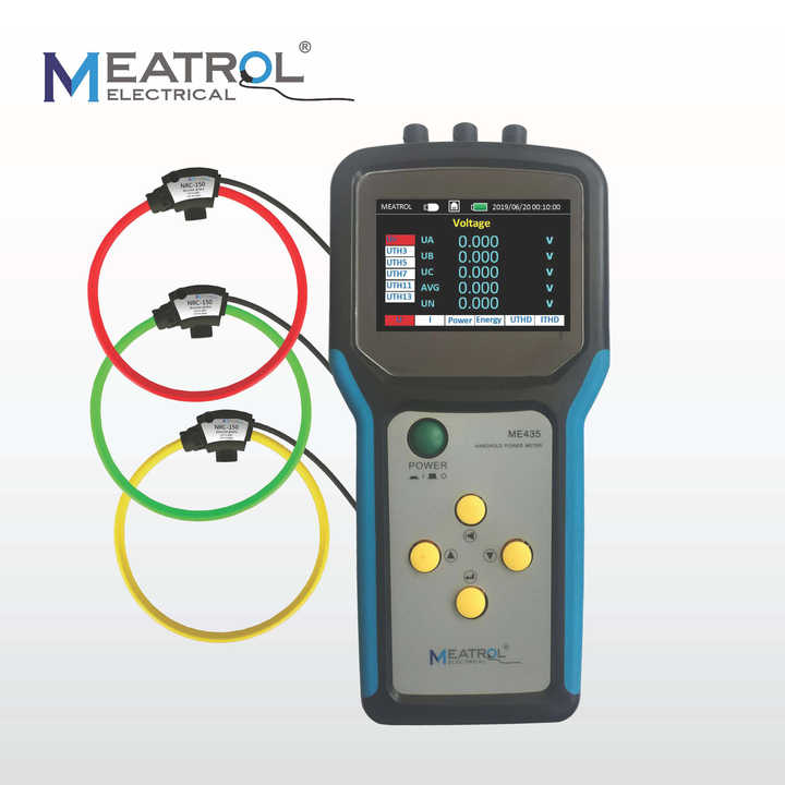 MEATROL ME435 Digital Three-Phase Power Quality Analyzer and Data Logger Meter| Alibaba.com
