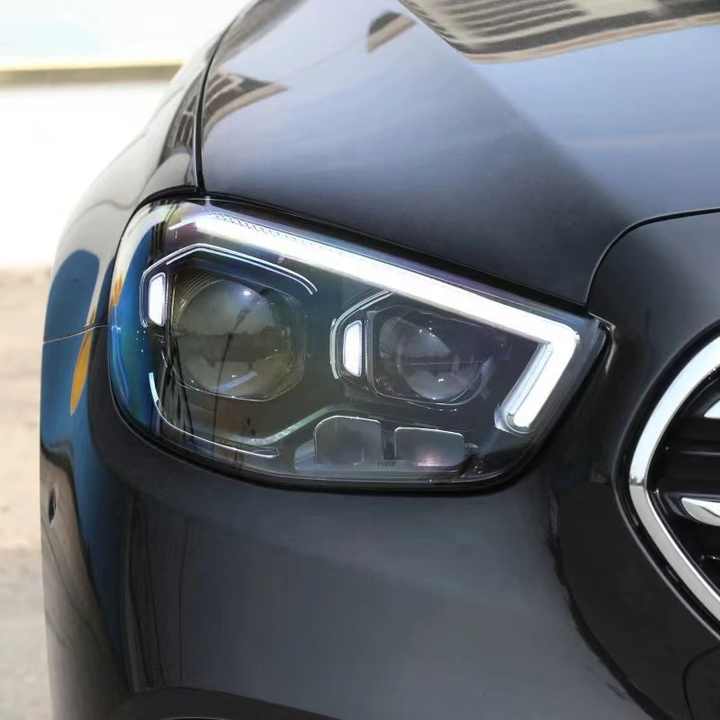 Upgrade Full LED Matrix Geometric Multibeam Headlamp for Mercedes E ...