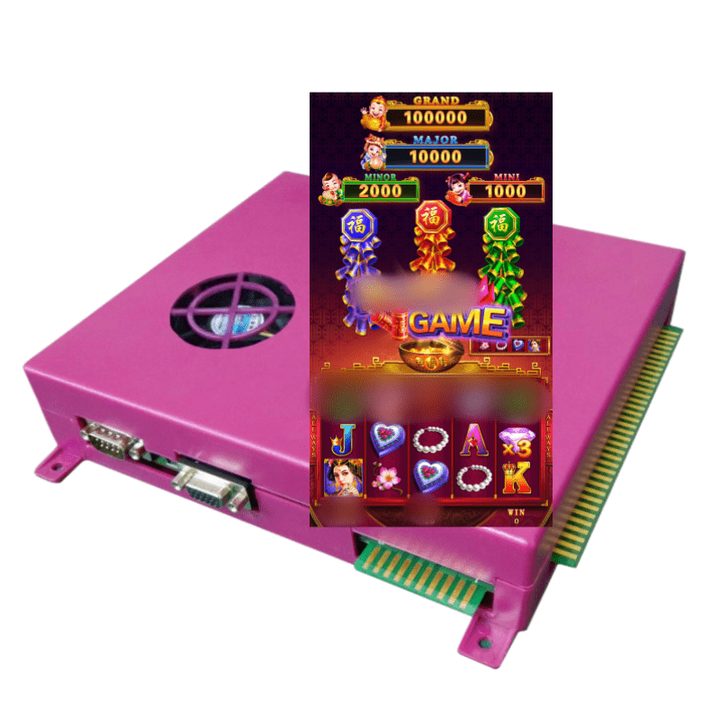 Fortune 100 Vertical Coin Game Board English Language Coin Machine Game ...