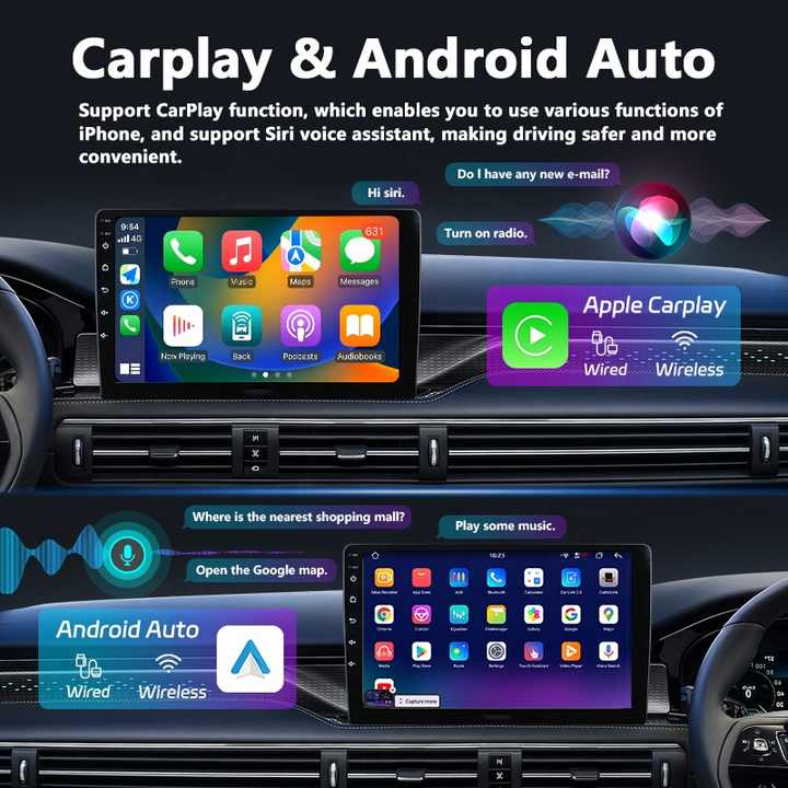 Lodark N6 Car Player - Universal Android Stereo with 360 Function