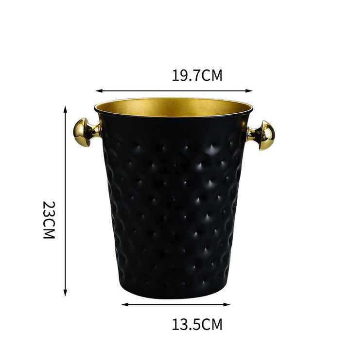 Wholesale Custom 6L 7L 8L Stainless Steel Ice Buckets