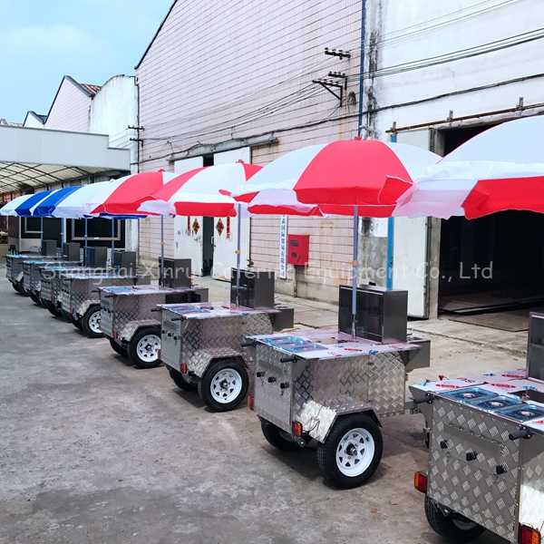 Portable Chariot Carritos Decheap Hot Dog Food Vending Carts Trailers ...