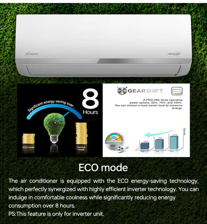 High Efficiency Mini Split Air Conditioner DC Heat Pump