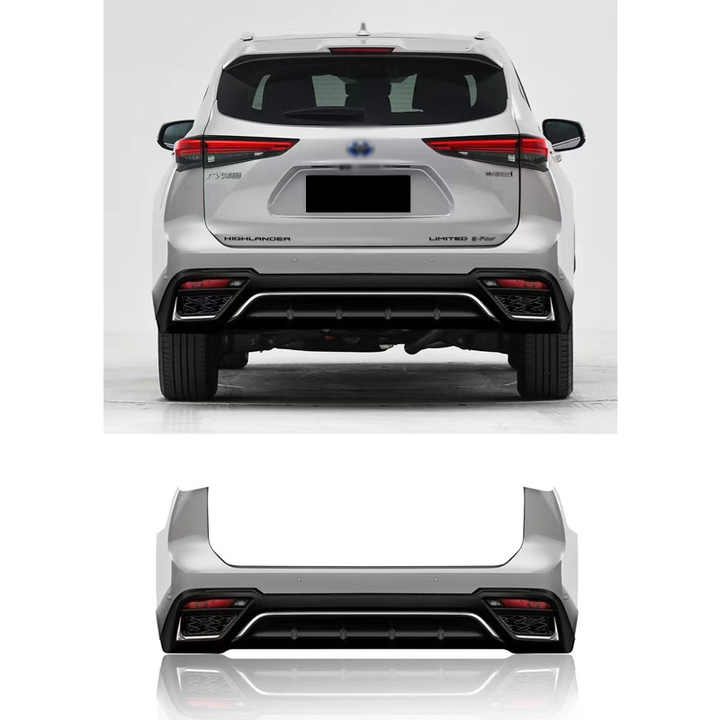 Toyota Highlander 2021-2022 Facelift Body Kit - Lexus LX600 Style