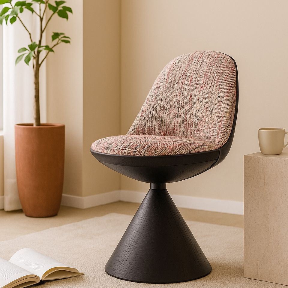 Modern Swivel Dining Chair Metal Leg Velvet Dining Room Chairs Home ...