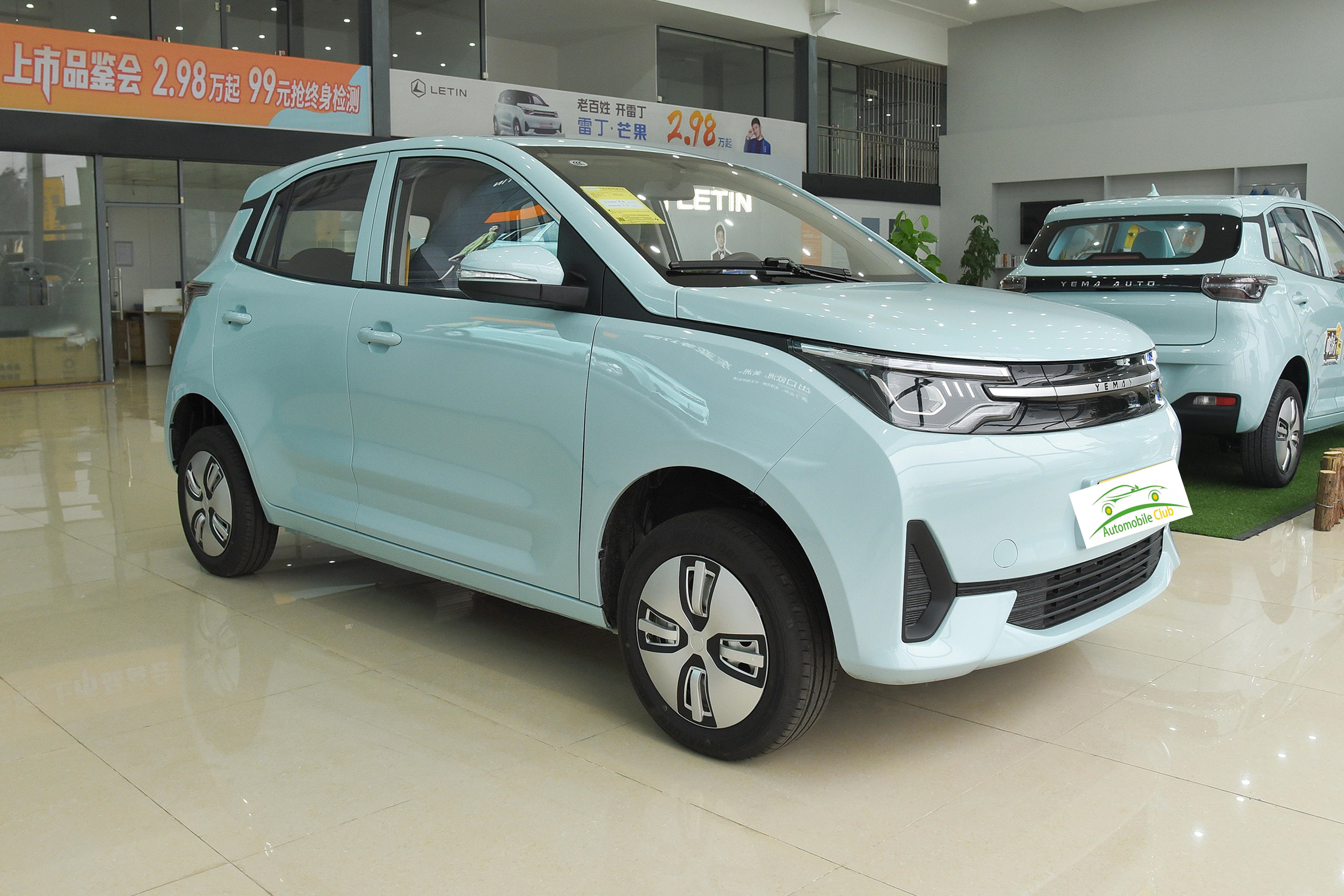 Pure Electric Vehicle Letin mengo NEDC 130KM 5 Doors 4 Seats Hatchback ...