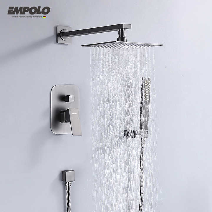 Empolo Wall Mounted Concealed Shower Set - Single Handle