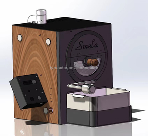 Laboratory use Artisan support 500g 600g sample coffee roaster infrared ...