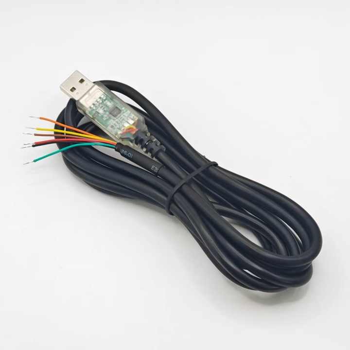 Original Ftdi Cable 1.8m Black Ft232rl Chip Ttl-232r-3v3 Uart to Usb ...