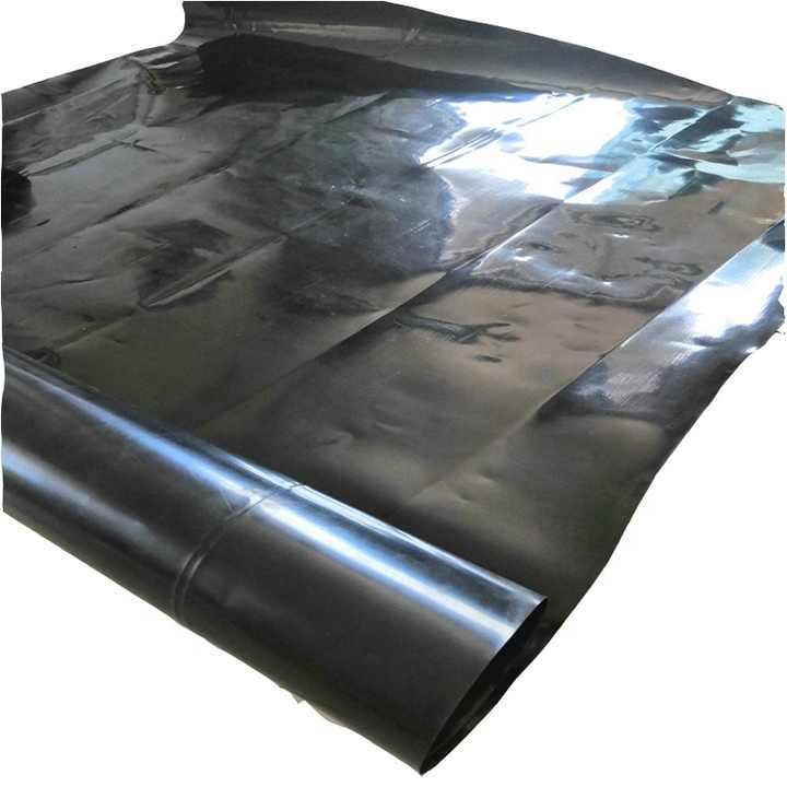 Durable Black Polyethylene Plastic Sheet Rolls for Construction