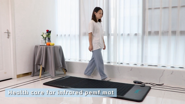 180*90CM 2024 Amethyst Crystal Far Infrared PEMF Heating Mat