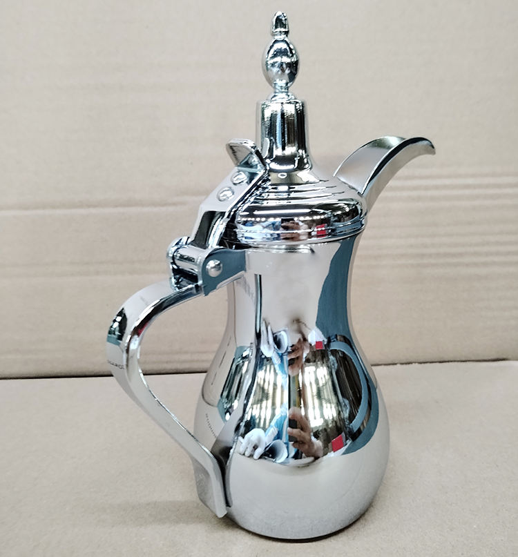 Customized Arabic Coffee Dallah Pot - Stainless Steel
